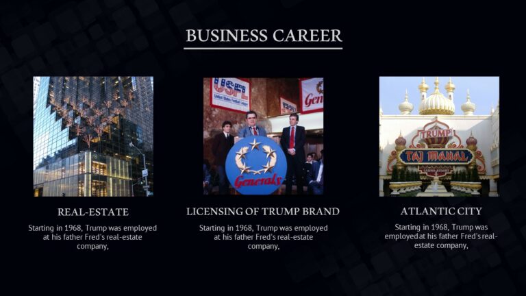 Free Donald Trump Template PowerPoint & Google Slides