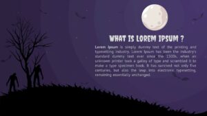 Free Zombie Theme Template PowerPoint & Google Slides