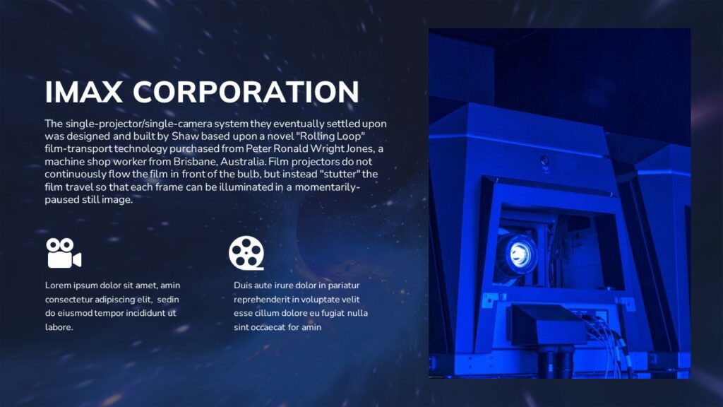 Free IMAX Template PowerPoint & Google Slides