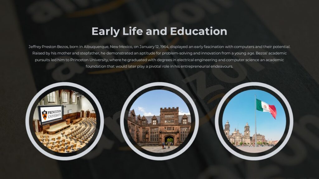 Free Jeff Bezos Theme Template PowerPoint & Google Slides