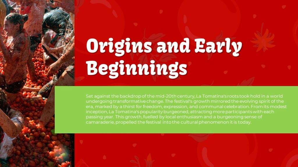 La Tomatina Festival Template PowerPoint & Google Slides