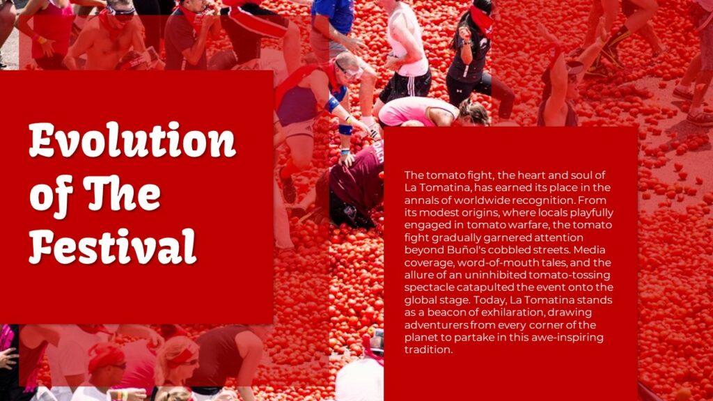 La Tomatina Festival Template PowerPoint & Google Slides