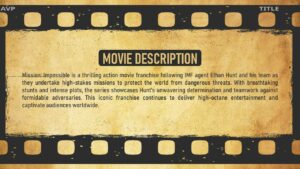 Free Mission Impossible Movie Template