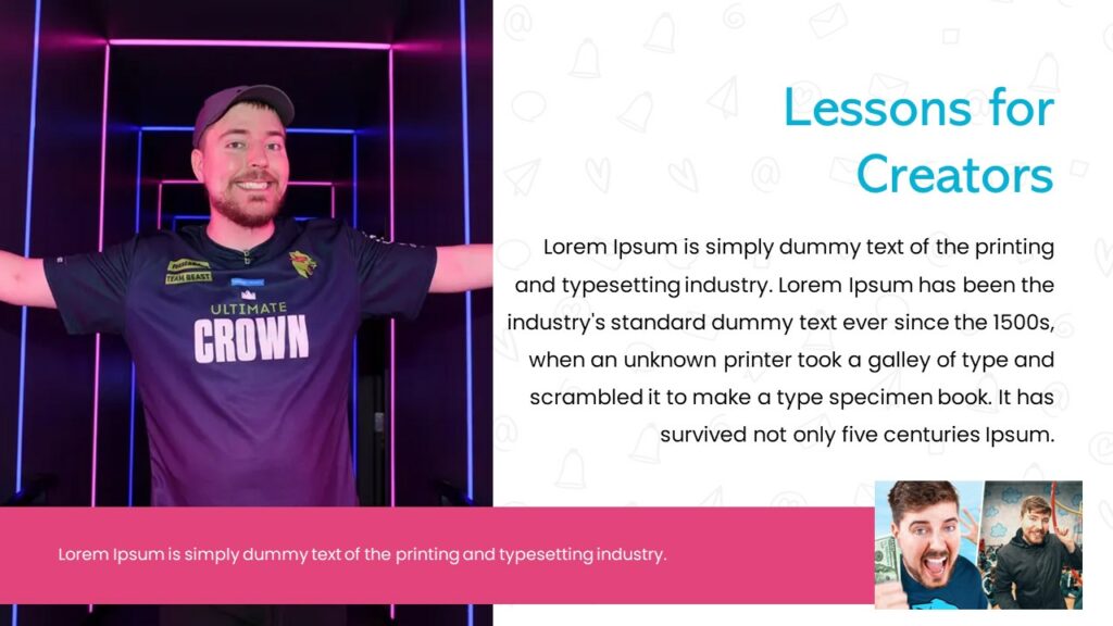 Free Mr Beast Theme Template PowerPoint & Google Slides