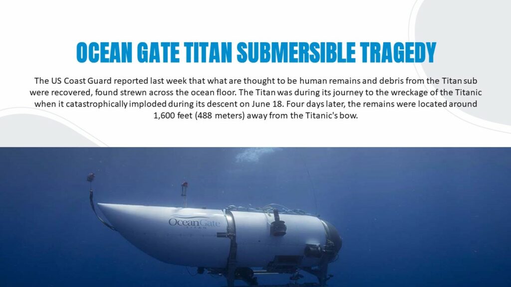 Free OceanGate Titan Presentation Template