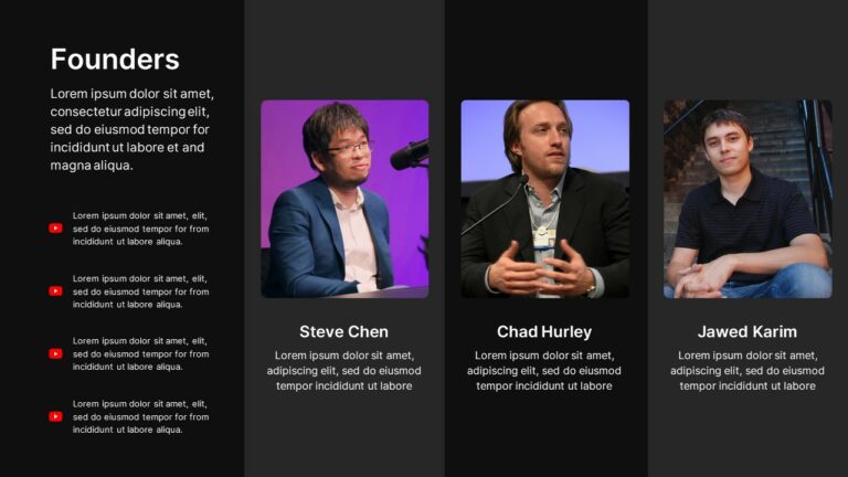 Free Animated YouTube Template PowerPoint & Google Slides