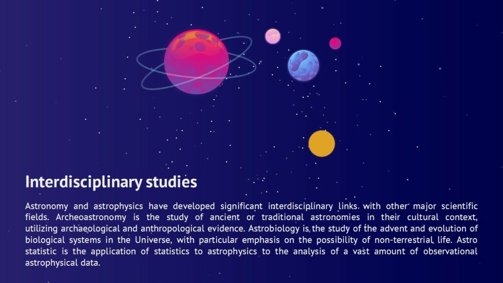 Free Creative Astronomy Google Slides and PowerPoint Template