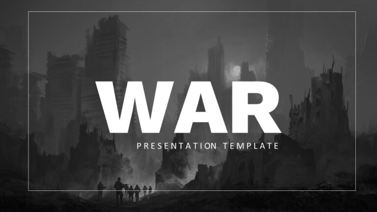 Free War Template PowerPoint & Google Slides