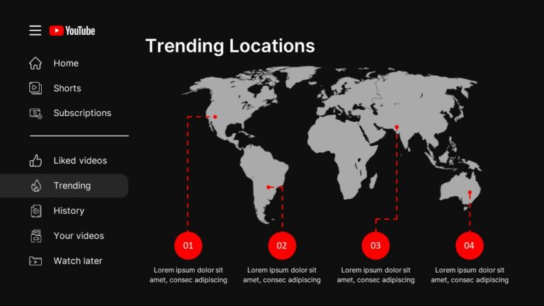 Free Animated YouTube Template PowerPoint & Google Slides