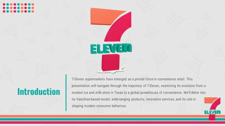 Free 7 Eleven Theme Template PowerPoint & Google Slides