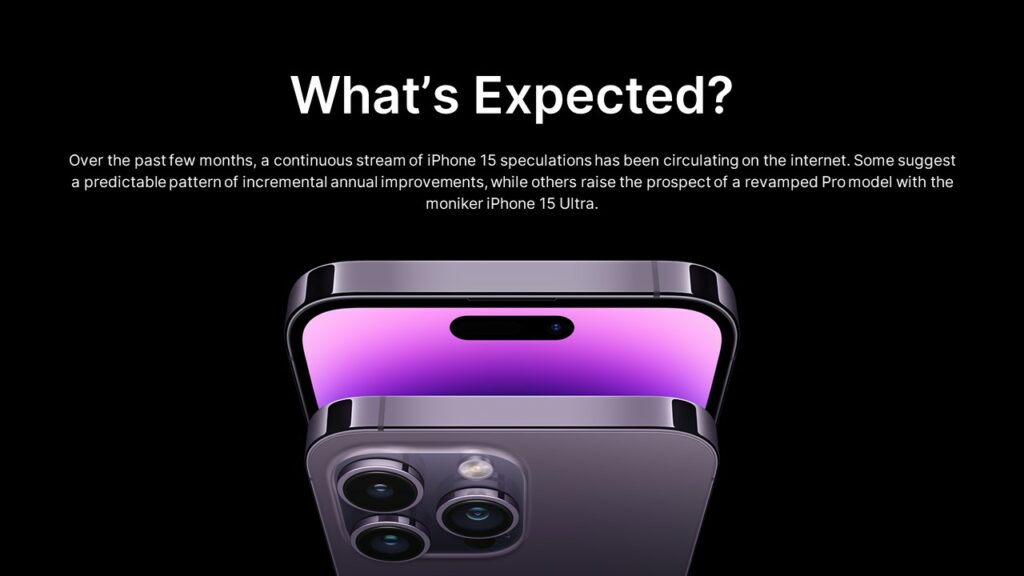 Free Apple Event 2023 Template