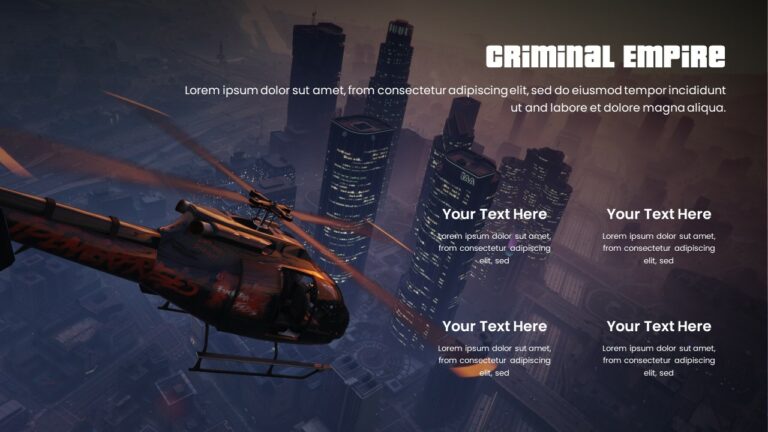 Free GTA 6 Game Template PowerPoint & Google Slides