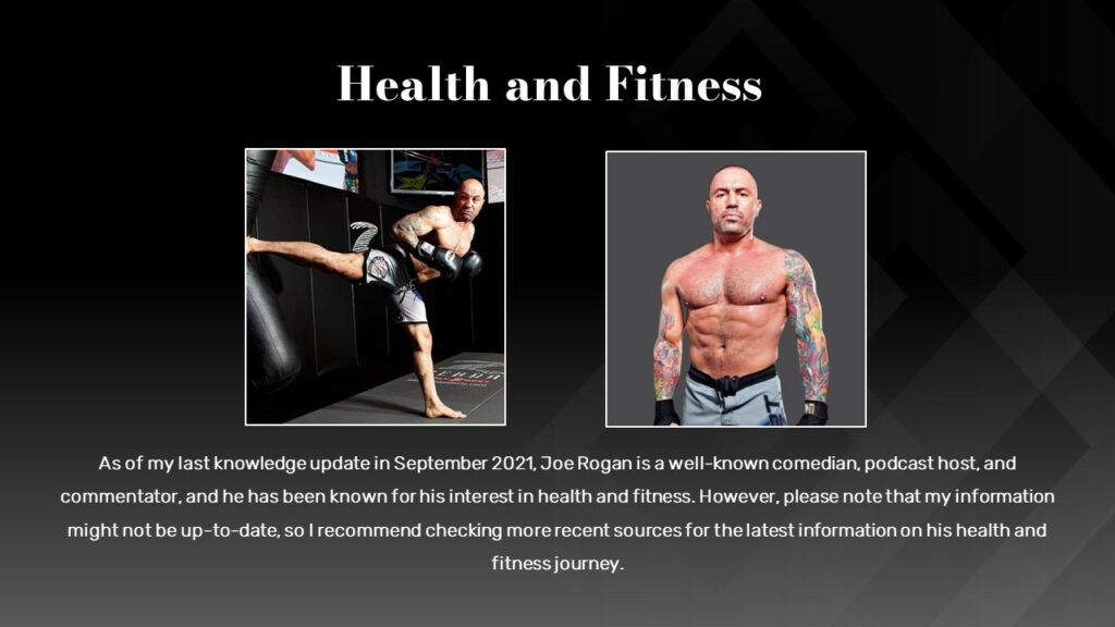 Free Joe Rogan Template PowerPoint & Google Slides