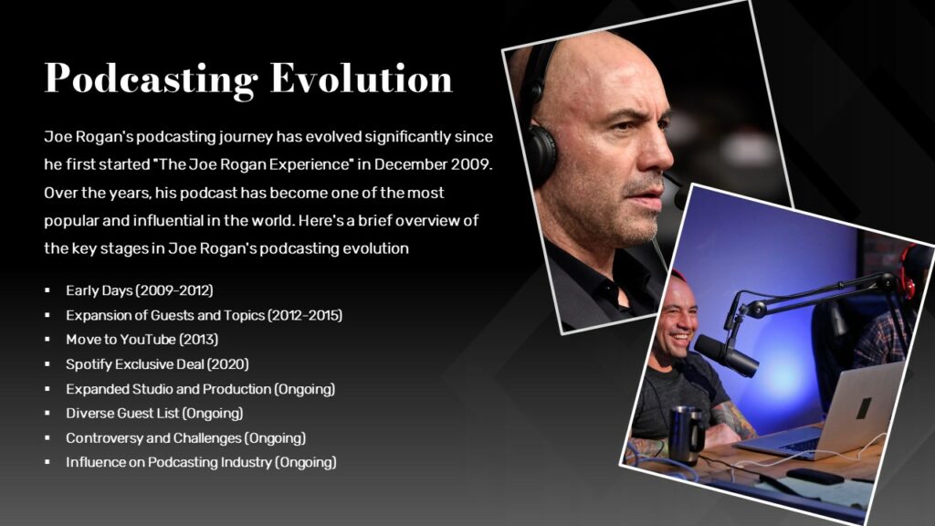Free Joe Rogan Template PowerPoint & Google Slides