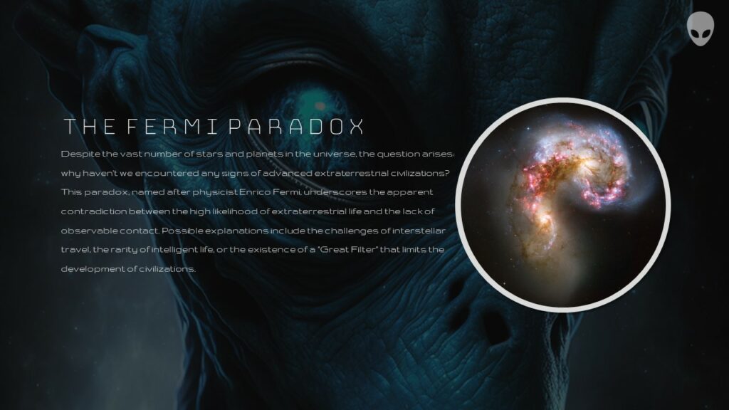 Free Alien Theme Deck Template PowerPoint & Google Slides