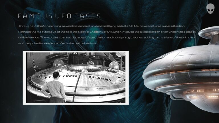 Free Alien Theme Deck Template PowerPoint & Google Slides