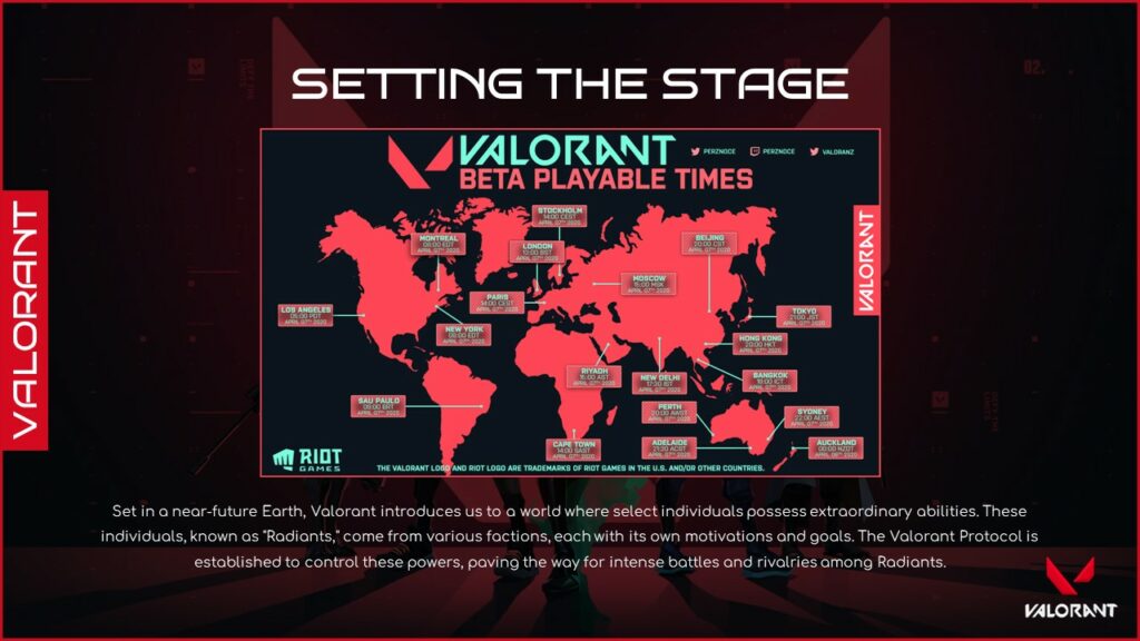 Free Valorant Game Template PowerPoint & Google Slides
