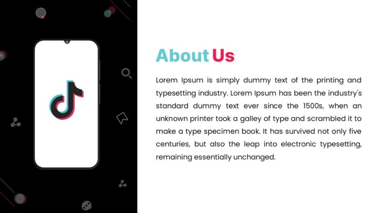 Free TikTok Theme Presentation Template