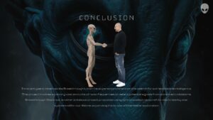 Free Alien Theme Deck Template PowerPoint & Google Slides