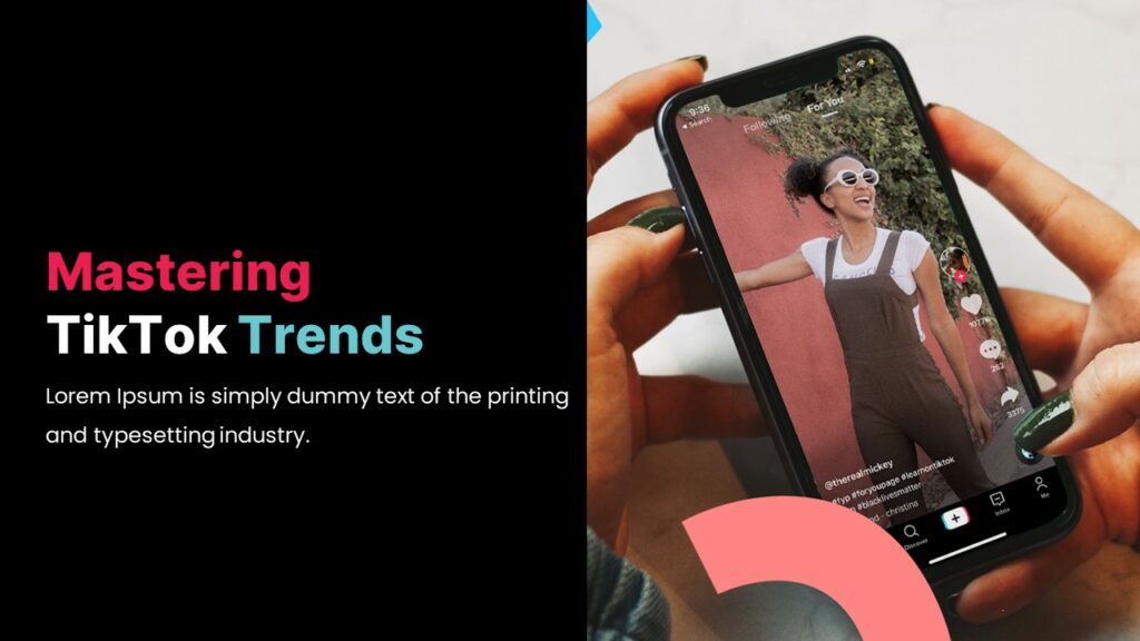 Free TikTok Theme Presentation Template