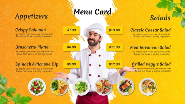 Free Restaurant Business Plan Template