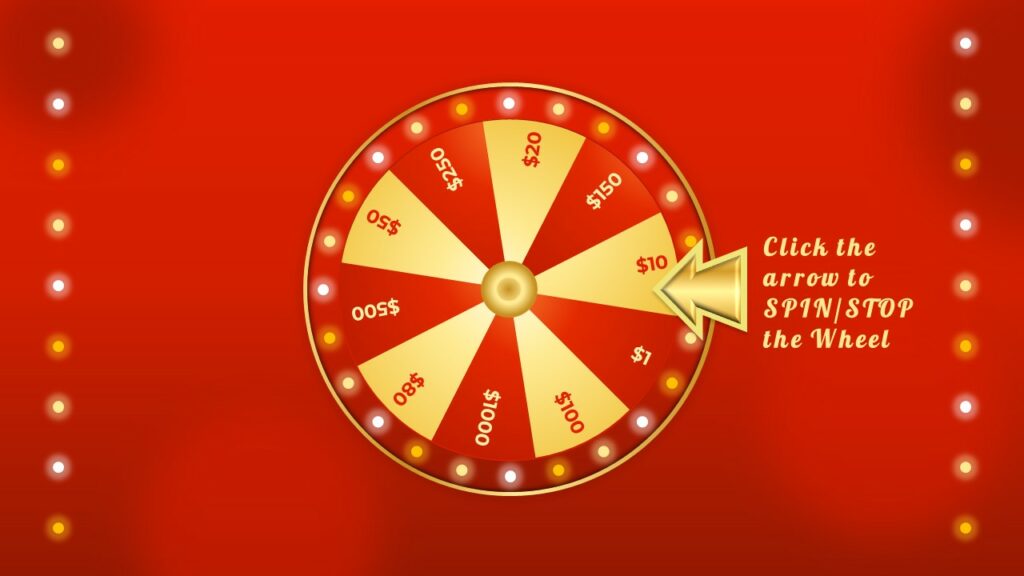 Free Wheel of Fortune Game Template