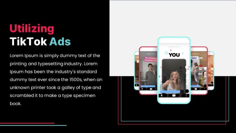 Free TikTok Theme Presentation Template
