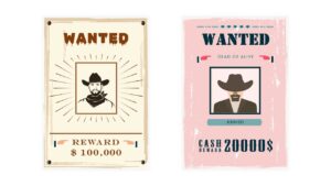 Free Creative Wanted Poster Template