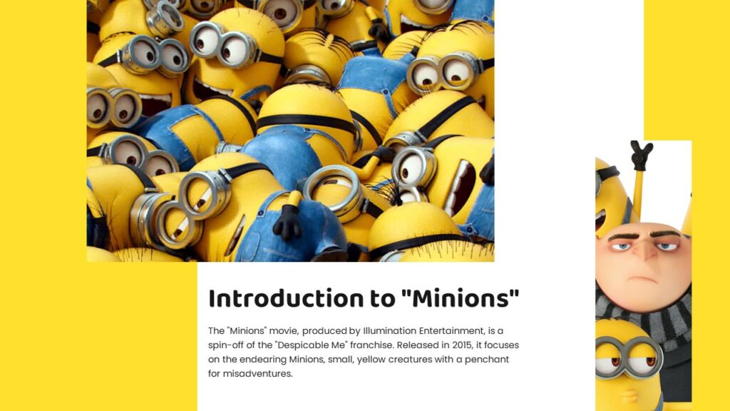 Free Minions PowerPoint Template and Google Slides