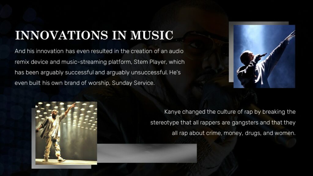 Free Kanye West PowerPoint Template and Google Slides Themes