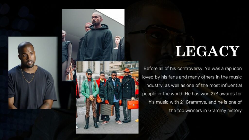 Free Kanye West PowerPoint Template and Google Slides Themes