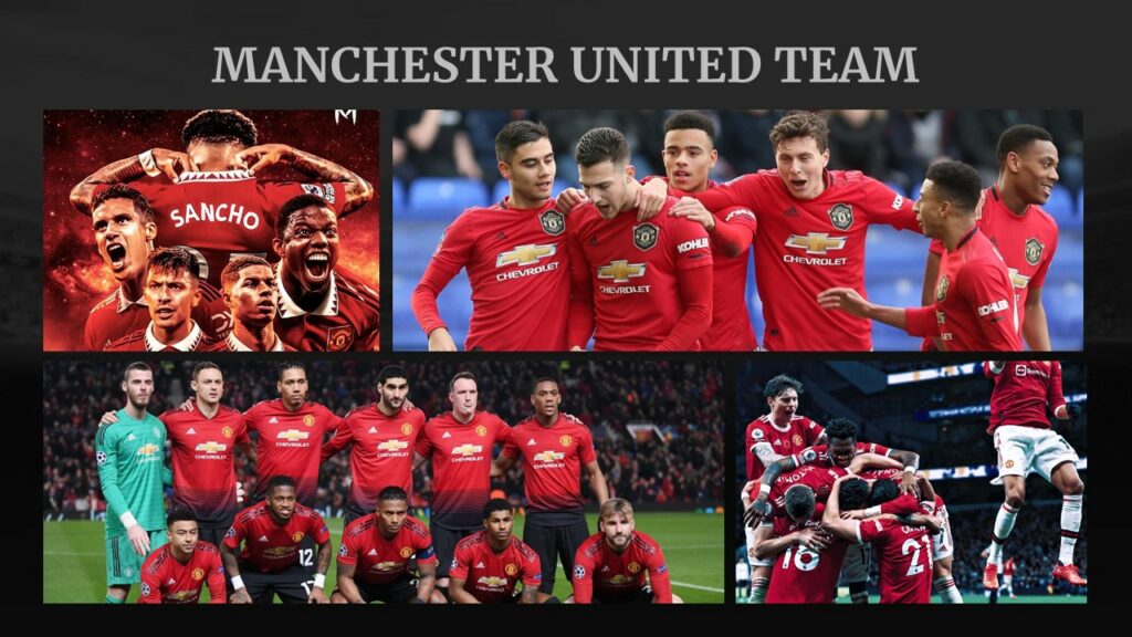 Free Manchester United PowerPoint Template and Google Slides Themes