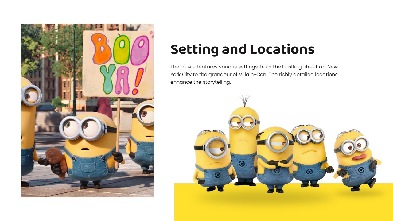 Free Minions PowerPoint Template and Google Slides