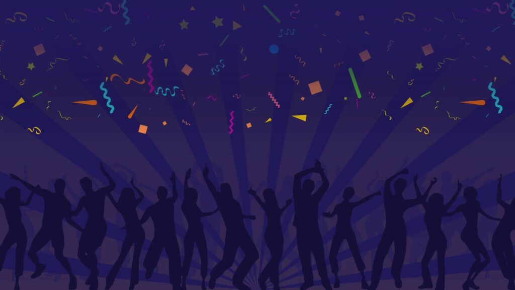 Free Party Background PowerPoint & Google Slides