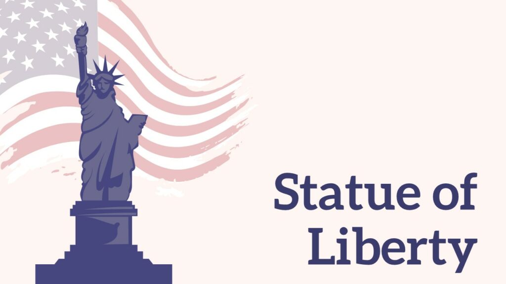 Free Statue of Liberty Template PowerPoint & Google Slides