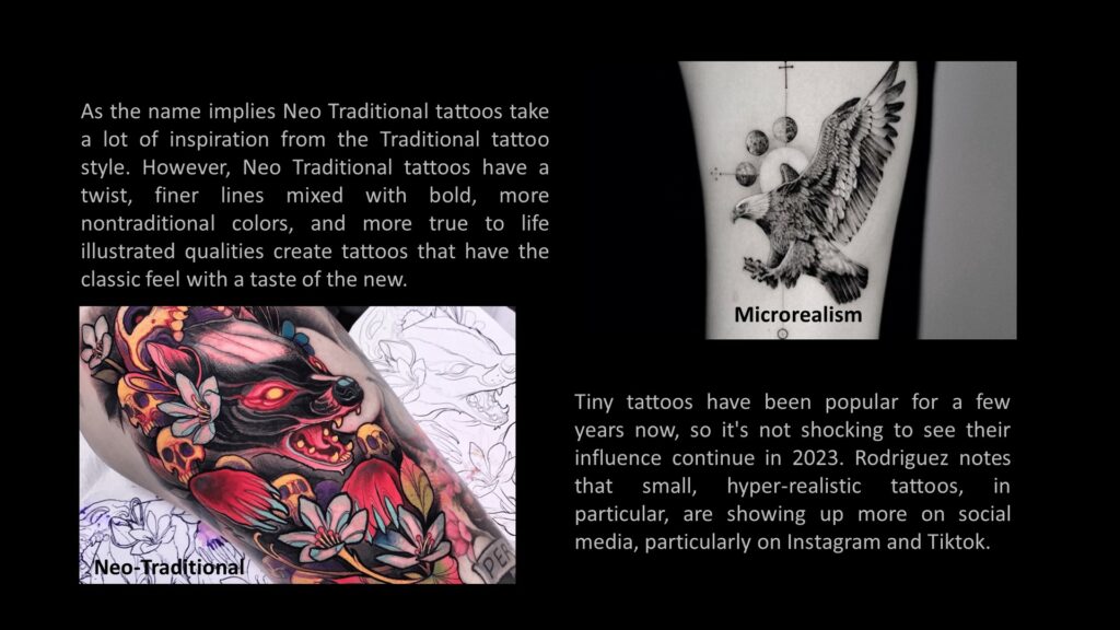 Free Tattoo Template PowerPoint & Google Slides