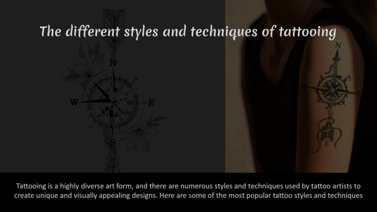Free Tattoo Template PowerPoint & Google Slides