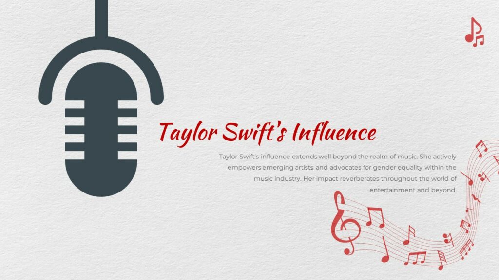 Free Taylor Swift Google Slides Theme Template PowerPoint