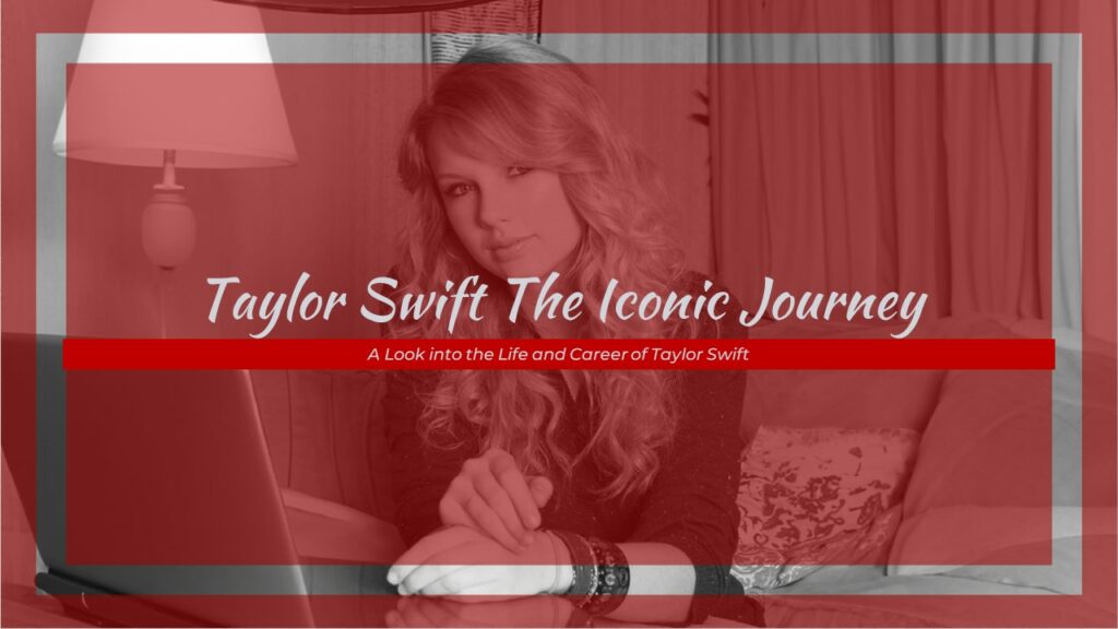 Free Taylor Swift Google Slides Theme Template PowerPoint