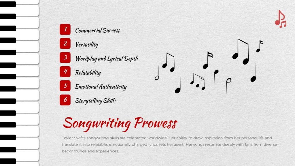 Free Taylor Swift Google Slides Theme Template PowerPoint