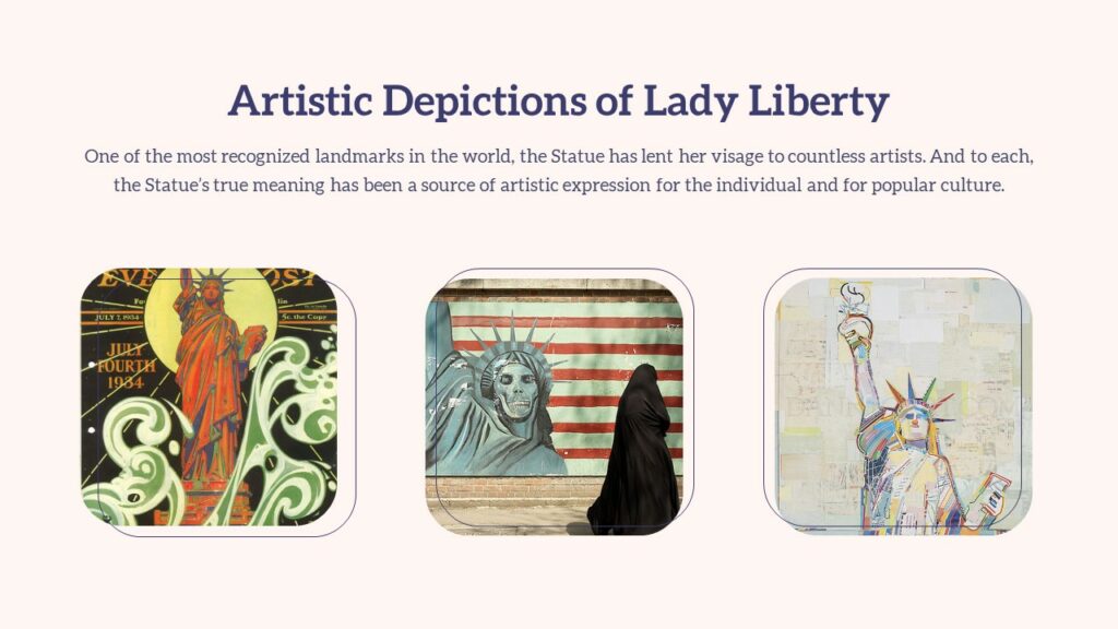 Free Statue of Liberty Template PowerPoint & Google Slides