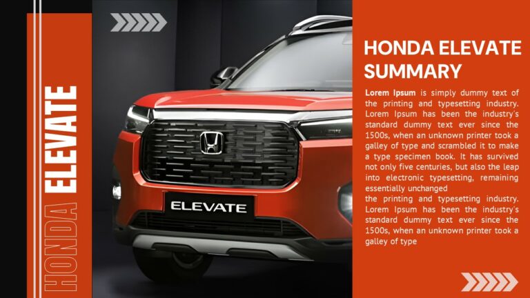 Free Google Slides Car Launch Template PowerPoint