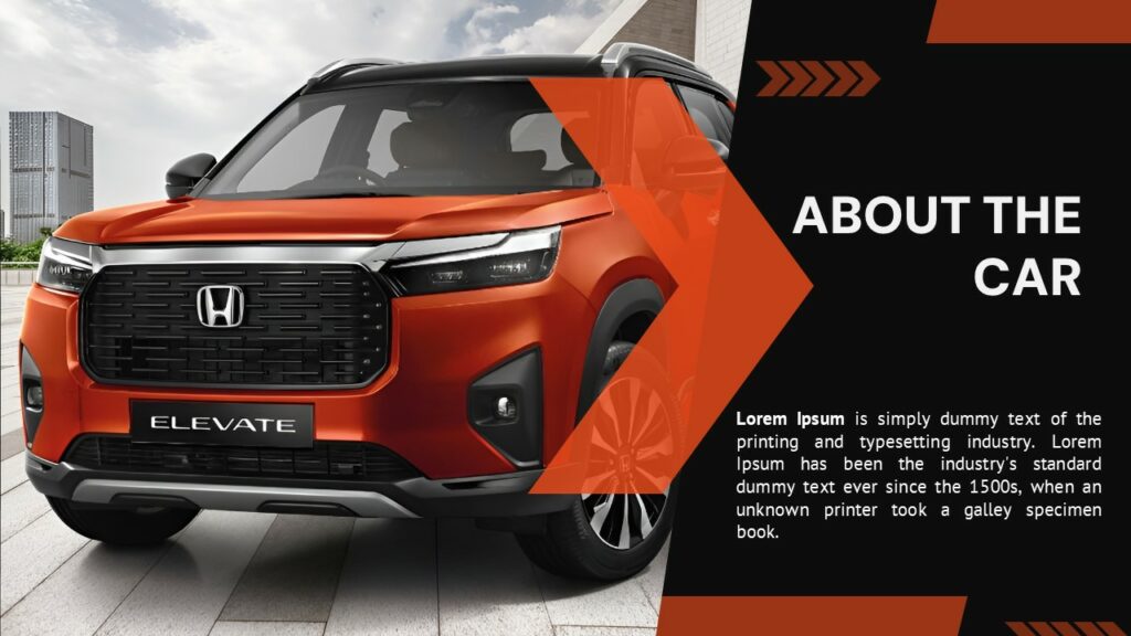 Free Google Slides Car Launch Template PowerPoint