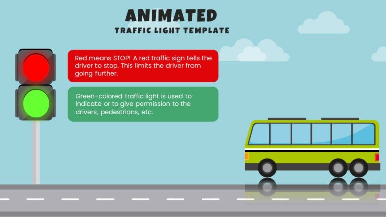 Free Animated Traffic Light Template PowerPoint & Google Slides