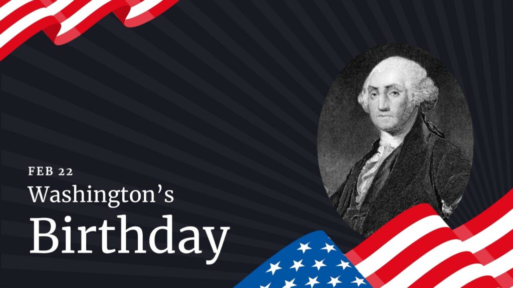 Free Washington Birthday Template PowerPoint & Google Slides