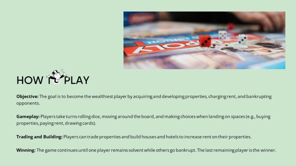Free Monopoly PowerPoint template and Google Slides