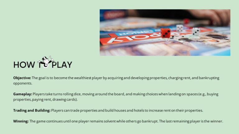 Free Monopoly PowerPoint template and Google Slides