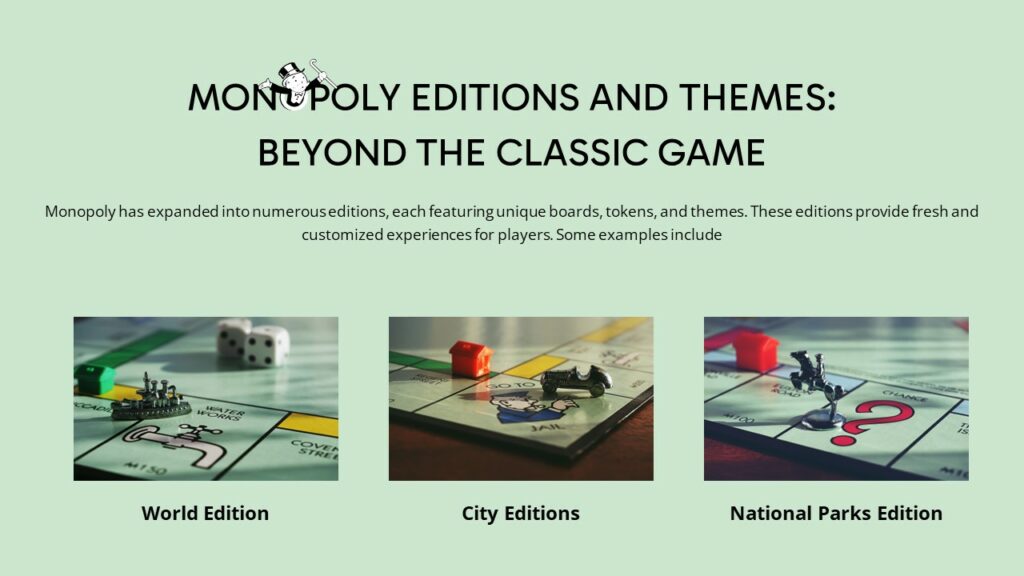 Free Monopoly PowerPoint template and Google Slides Free Monopoly PowerPoint template and Google Slides