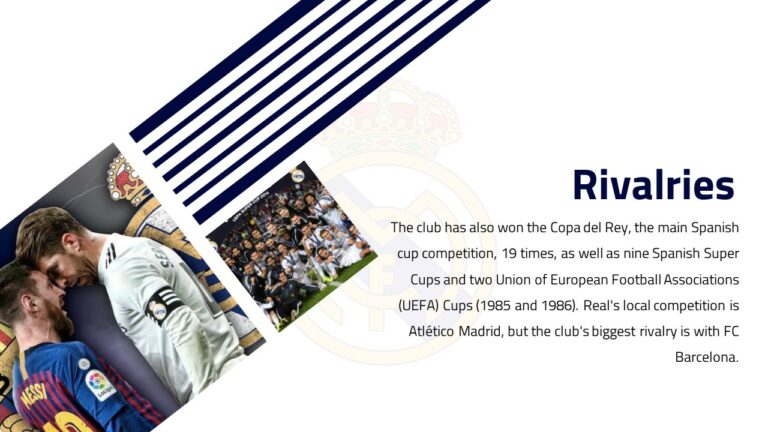 Free Real Madrid PowerPoint Template and Google Slides