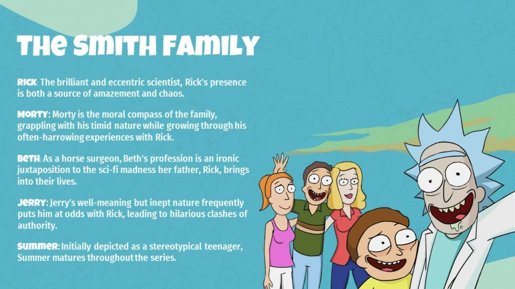 Free Rick and Morty PowerPoint Template and Google Slides